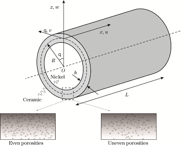 Identifying the temperature effect on the vibrations of functionally graded cylindrical shells ...