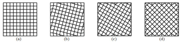 Deformation mode and energy absorption of polycrystal-inspired square ...