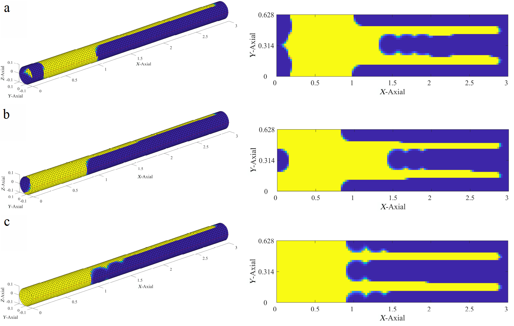 Deployment dynamics and topology optimization of a spinning inflatable structure