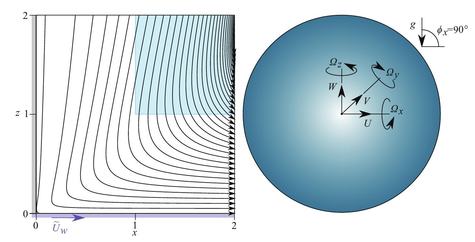 Reconstructing the neutrally-buoyant particle flow near a singular corner