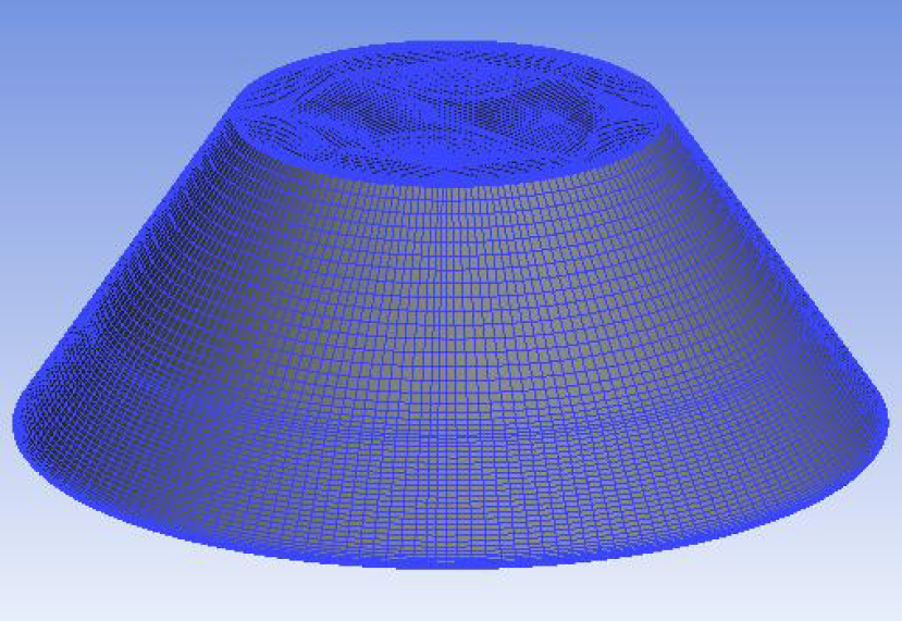 Capillary phenomena in the corner of truncated-cone-shaped containers ...