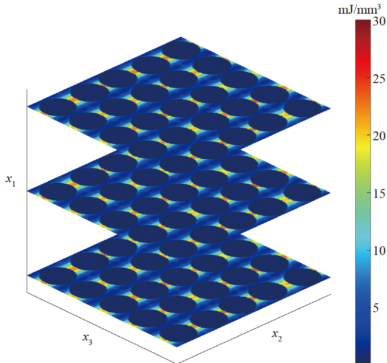 3D computational grains with embedded fibers for the direct ...