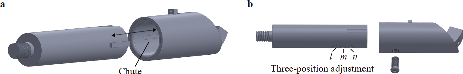 Internal fixation system with the pyramid screw head for the treatment ...