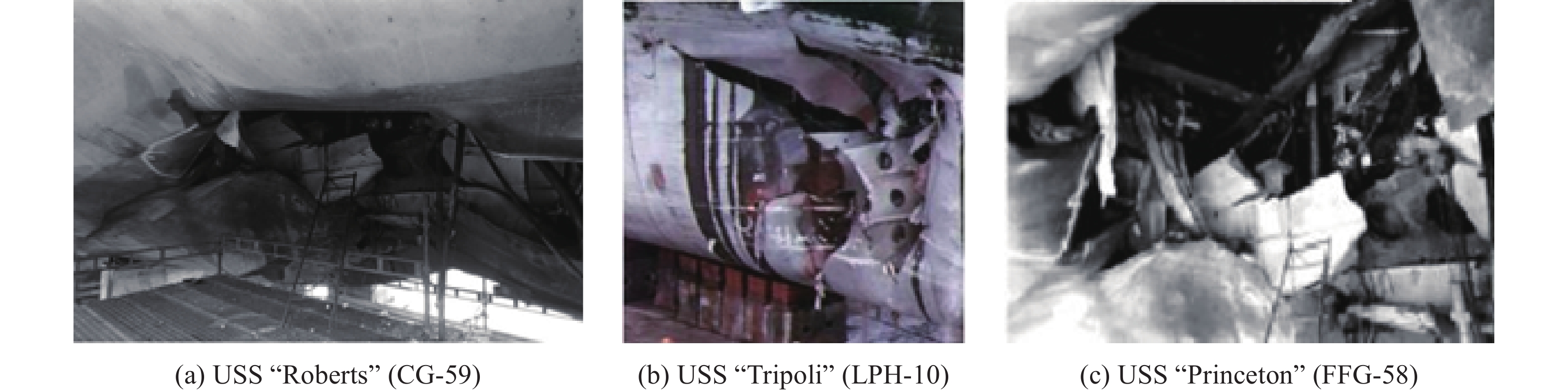 大型舰船在水下接触爆炸下的毁伤与防护研究综述