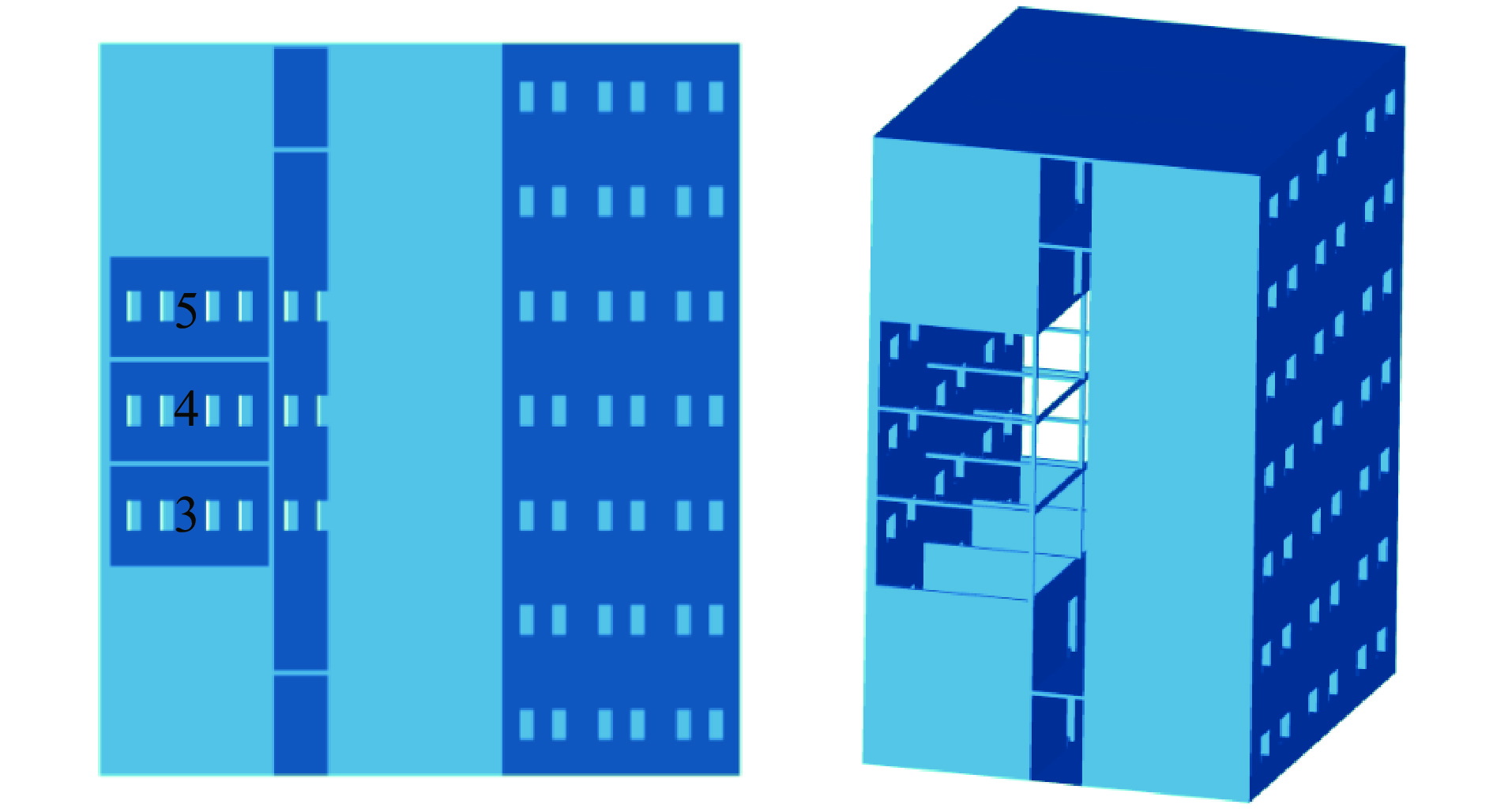 一种冲击波作用下结构毁伤算法研究