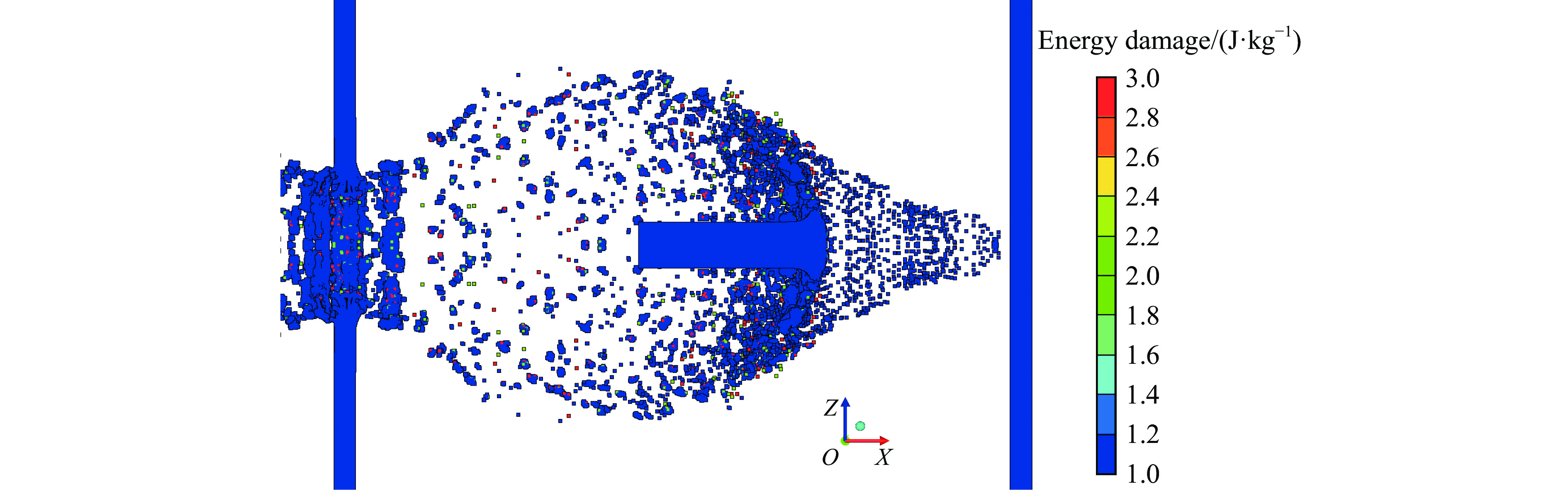 修正金属本构模型在超高速撞击模拟中的应用
