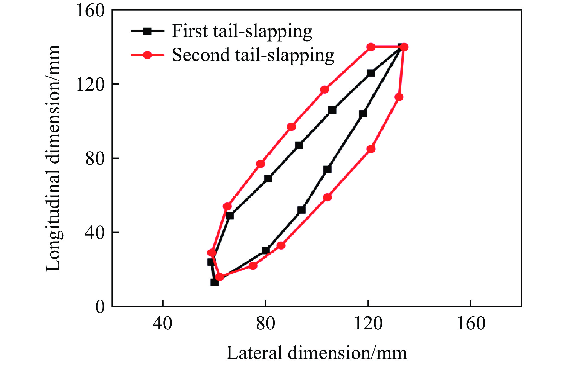 弹丸倾斜入水尾拍运动特性实验