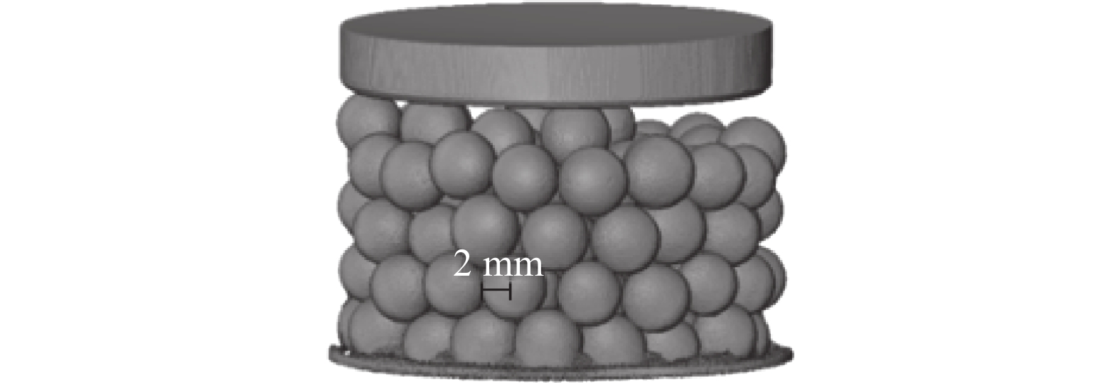 THE RESEARCH OF INTER-PARTICLE MECHANICAL BEHAVIOR IN THREE-DIMENSIONAL ...