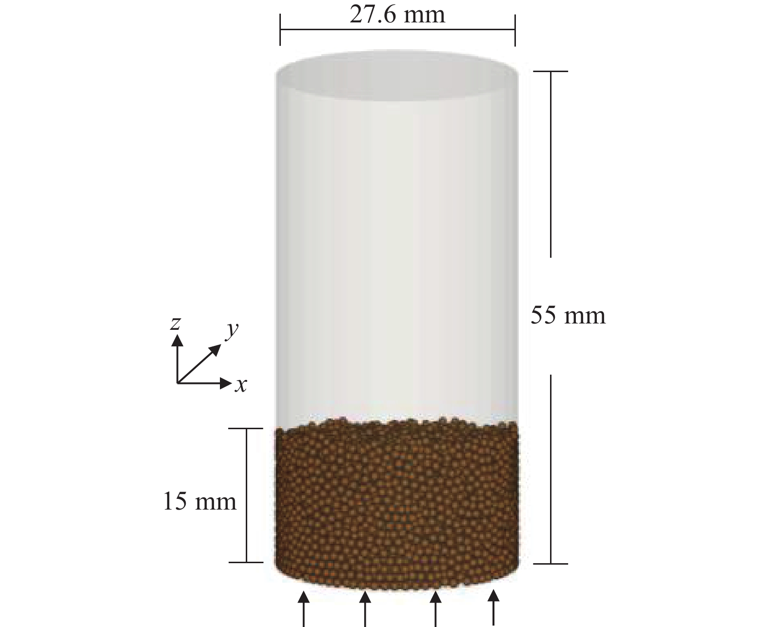 THE MIXING AND SEGREGATION OF BINARY PARTICLES TRANSPORTATION IN ...