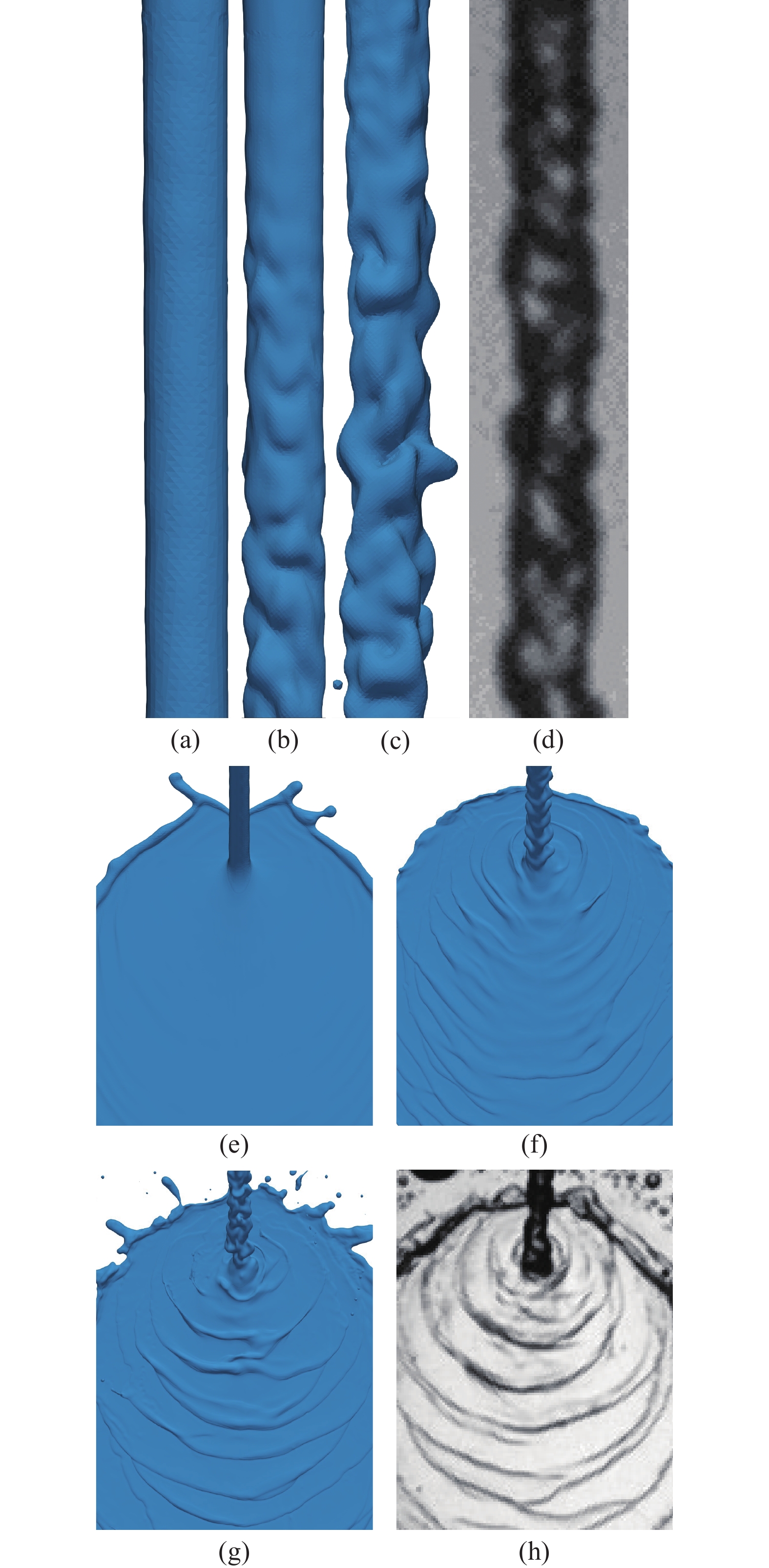 SPREADING MORPHOLOGIES AND FLUCTUATION CHARACTERISTICS OF LIQUID FILM ...