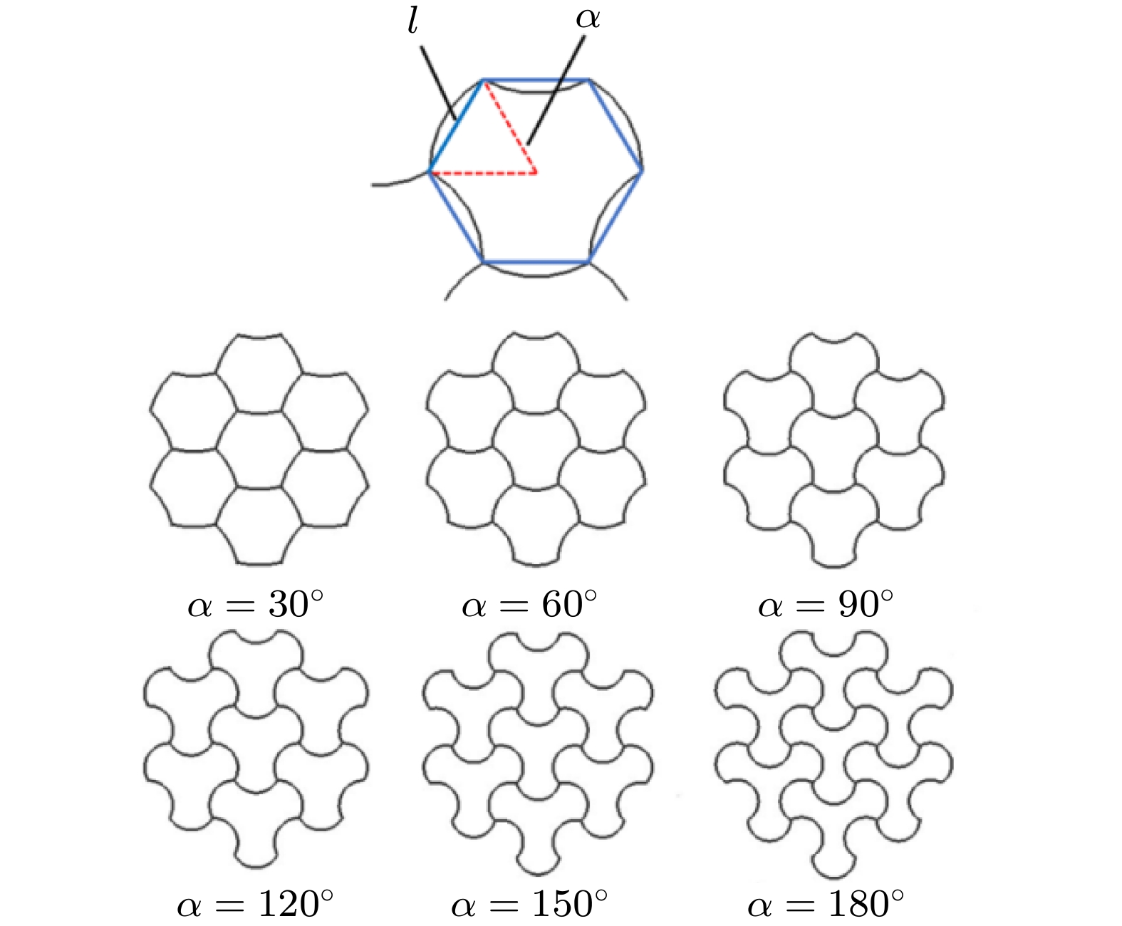 圆弧曲边六边形蜂窝结构吸能特性研究