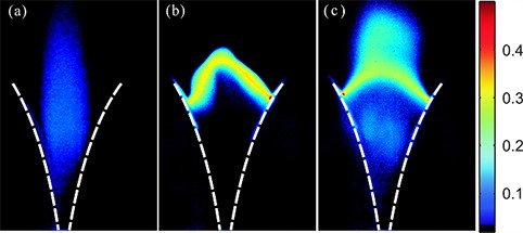 Mutual effects between a gliding arc discharge and a premixed flame