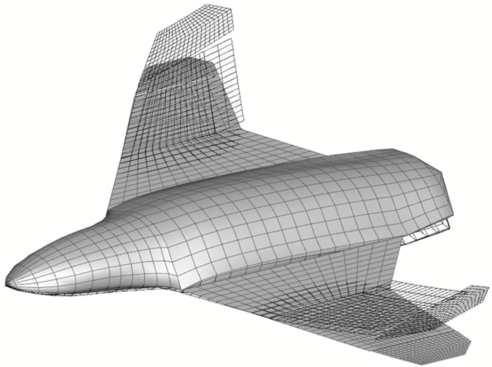 带全动翼尖飞翼布局的颤振规律