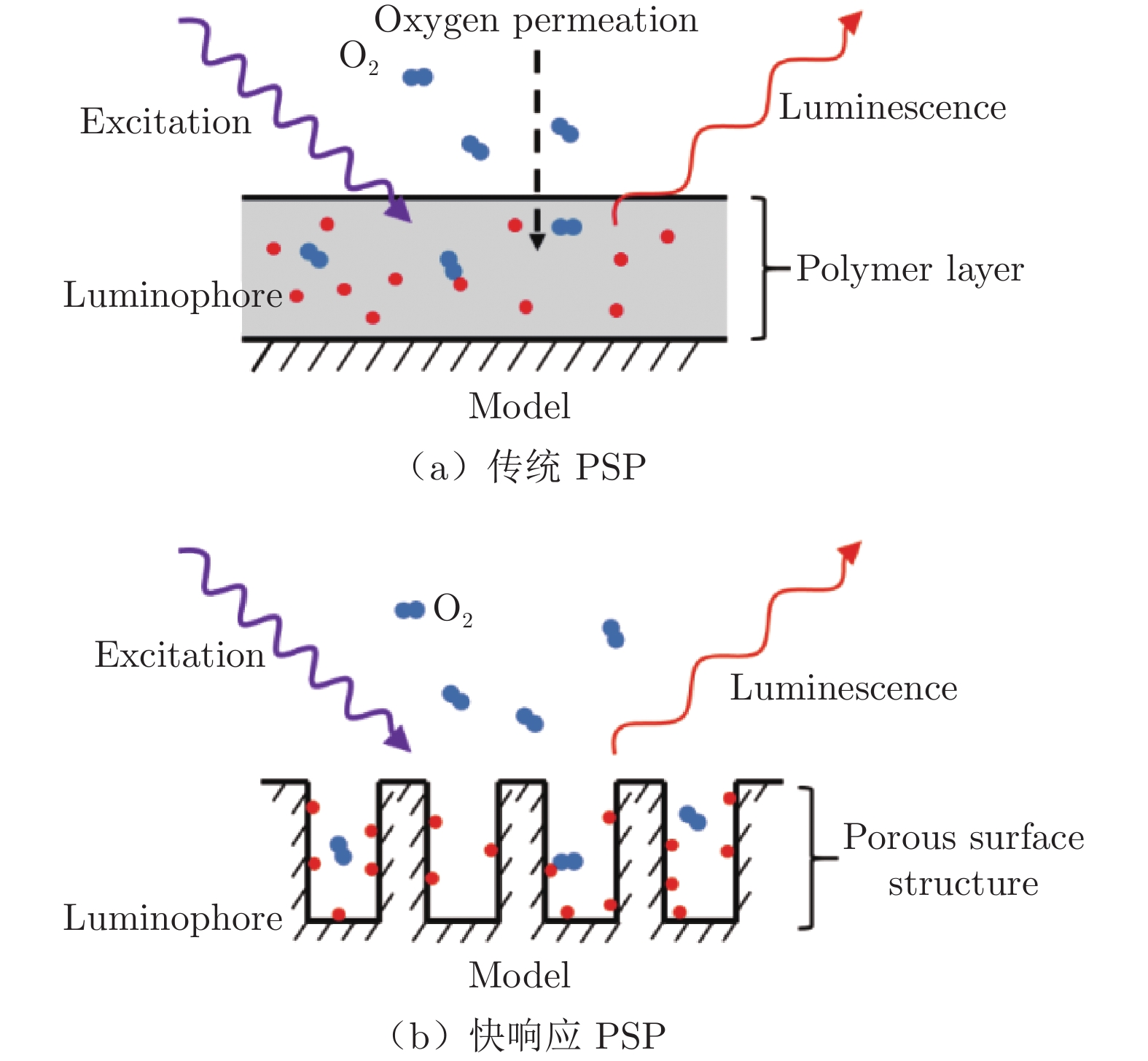 高超声速快响应PSP测量技术研究进展