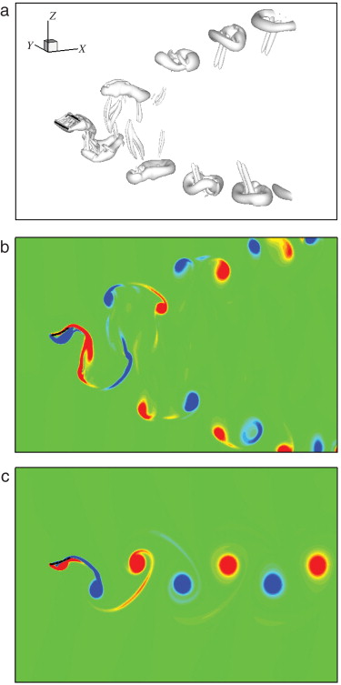 Propulsive performance of two- and three-dimensional flapping flexible ...