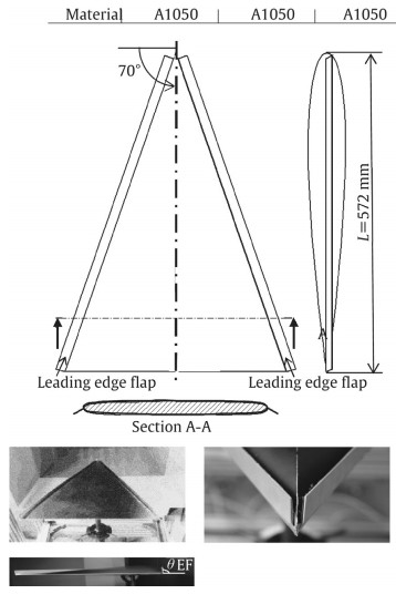 Aerodynamic improvement of a delta wing in combination with leading ...